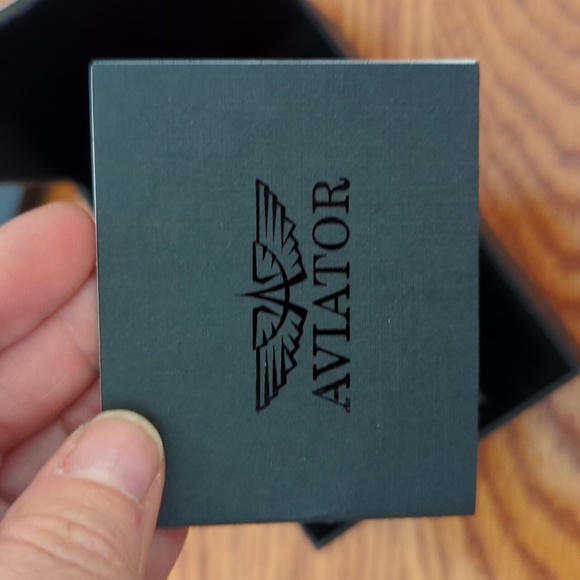 None | Accessories | Aviator Brand Swiss Watch With Silver Dial And ...